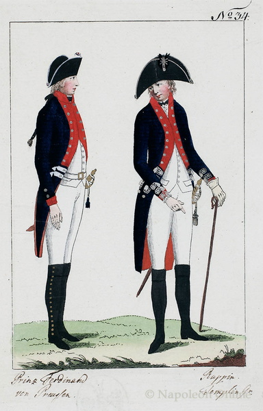 Uniformserien / Preussen / 1800 Ramm | Uniformen der Epoche 1792 bis 1815