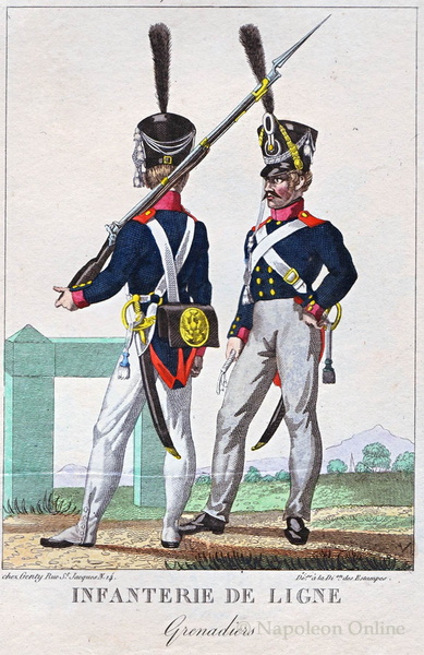 Uniformserien / Preussen / 1815 Genty | Uniformen der Epoche 1792 bis 1815
