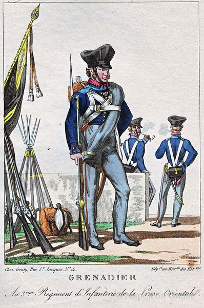 Uniformserien / Preussen / 1815 Genty | Uniformen der Epoche 1792 bis 1815